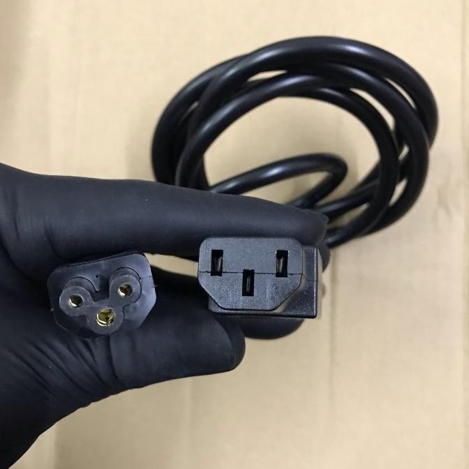 Jual Kabel Power Ac Cord C5 to C13 3x1mm. Kabel Power Cord C13 - C5 1mm ...