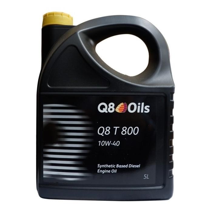 Jual Oli Q8 T800 10W40 10W-40 Ci-4 Sinthetic Base Diesel Engine Oil 5 ...