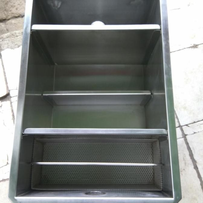 Jual Grease Trap stainless ukuran 50x40x30 cm | Shopee Indonesia