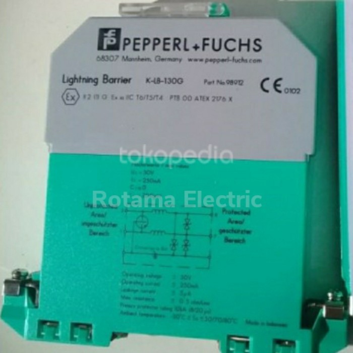 Jual Surge Protection Barrier K-Lb-1.30G Pepperl+Fuchs Lightning ...