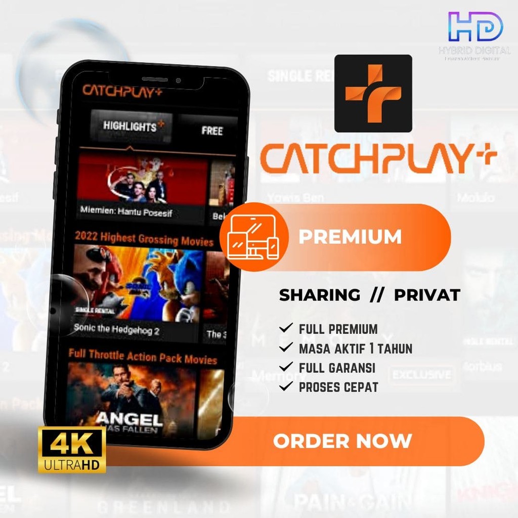 Jual Akun Catchplay Plus Premium 1 Tahun Termurah Full Garansi | Shopee ...