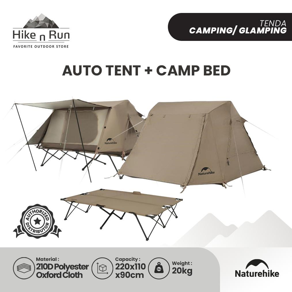 Jual Kall Tenda Glamping Campbed Naturehike Cnh22Zp001 Camping A-Type ...