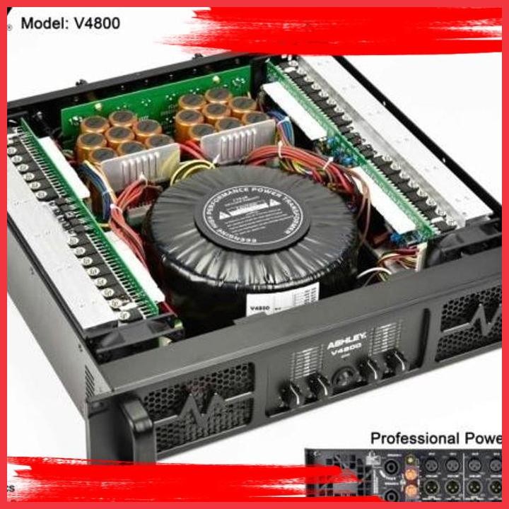 Jual (SOU) POWER ASHLEY V4800 ORIGINAL NEW MODEL V 4800 AMPLIFIER 4 CHANNEL CLASH | Shopee Indonesia