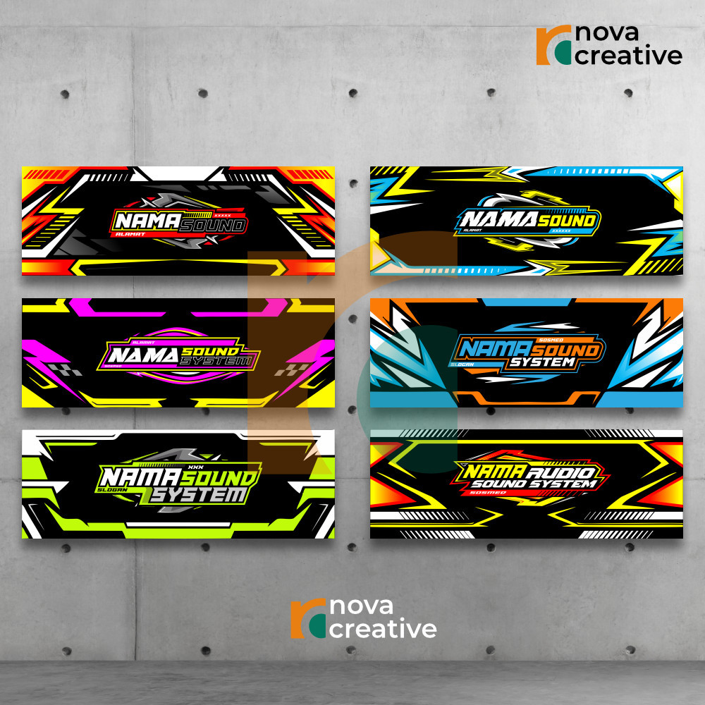 Jual Jasa Cetak Banner Jaring Logo Sound Banner Custom Gratis Desain ...