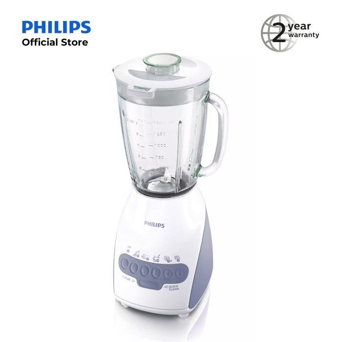 Jual Philips Blender 2L Glass - HR2116/00 Lavender | Shopee Indonesia