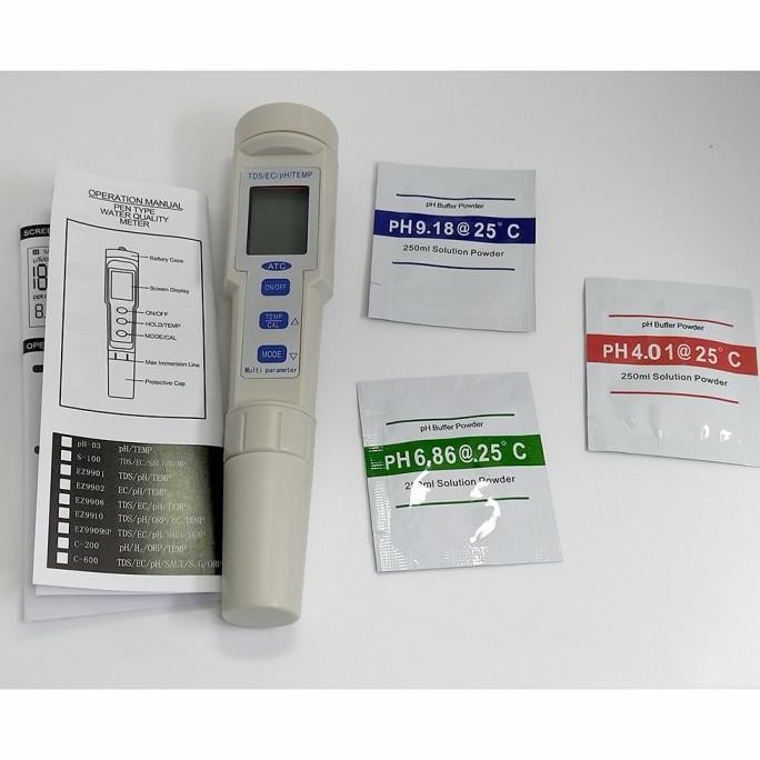 Jual Yieryi Alat Ukur Kualitas Air 4 In 1 Ph Tds Ec Temperature Meter ...