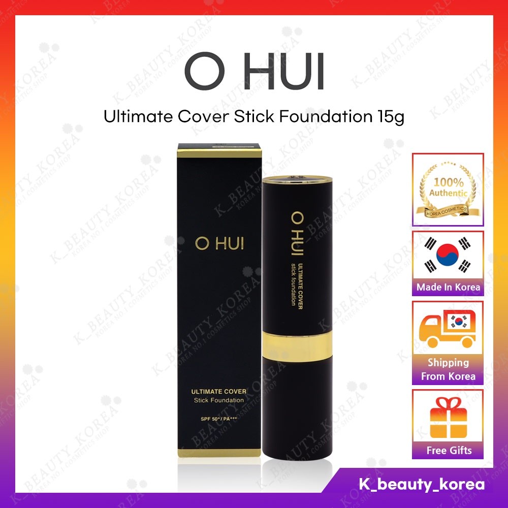 Jual [O HUI] Ultimate Cover Stick Foundation 15g SPF50+ / PA+++ / Alas ...