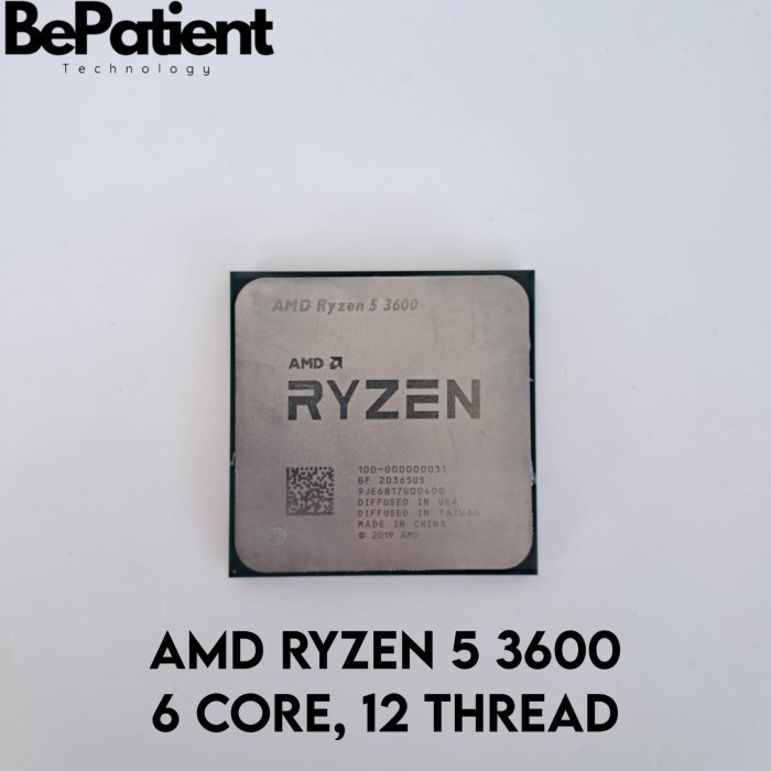 Jual Jual PROCESSOR AMD Ryzen 5 3600 AM4 | Shopee Indonesia