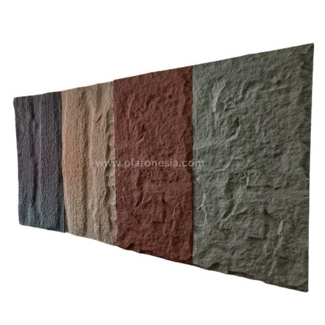 Jual 3D Stone Wallpanel Motif Batu Alam Ukuran 60cm x 120cm | Shopee ...