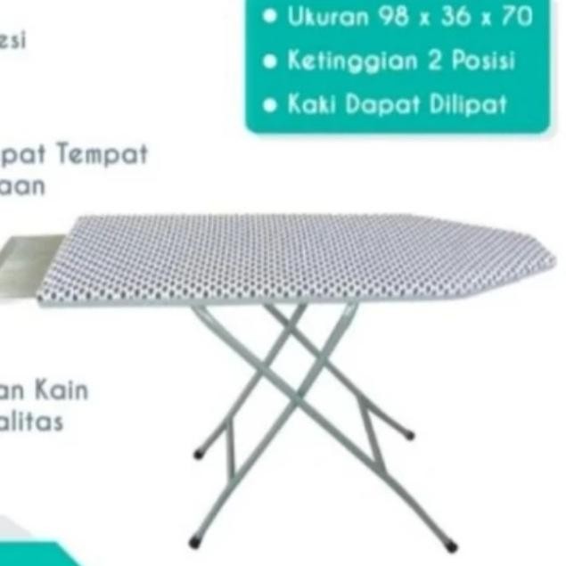 Jual Meja Setrika Lipat Besi/ Meja Gosok Setrika/ Meja Setrika Berdiri ...