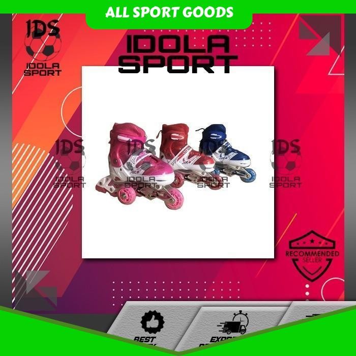 Jual SEPATU RODA / INLINE SKATE POWER SUPERB HIJAU (FREE BAUT BAJAJ ...