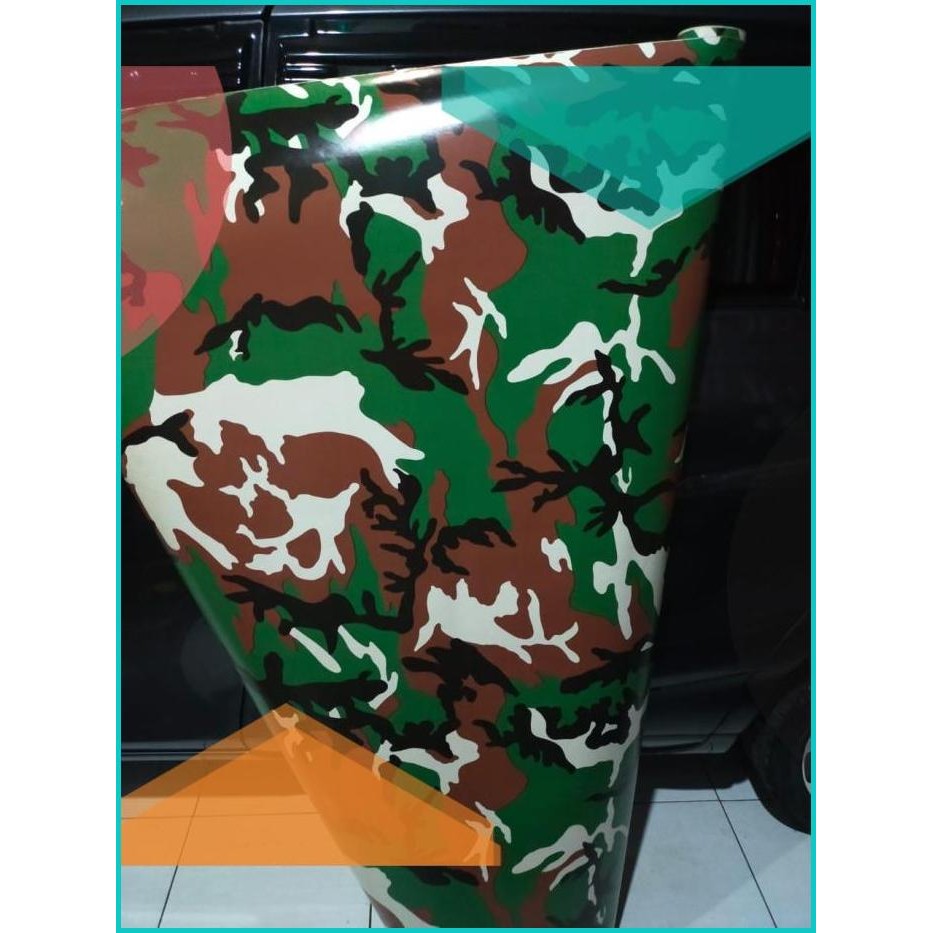Jual skotlet stiker vinil LORENG ARMY warping body motor/mobil 11OKTZ4 suku | Shopee Indonesia
