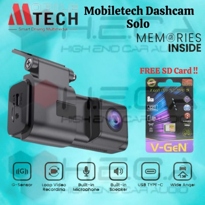 Jual Jual M-tech Dashcam Solo DVR Mobil Mtech Dashboard Camera Front Kamera | Shopee Indonesia