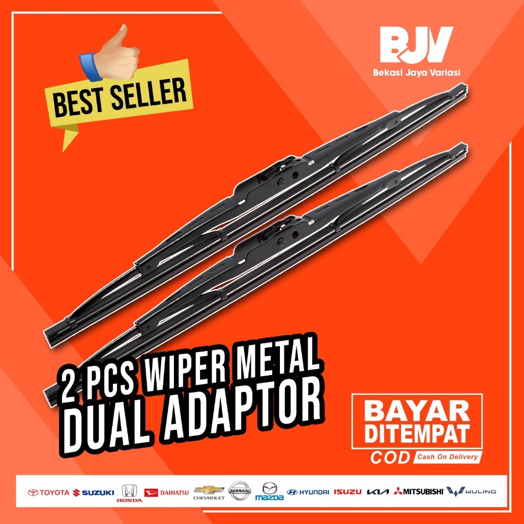 Jual Wiper Kaca Mobil TOYOTA AVANZA Wiper Mobil Advantages ALL NEW GRAND NEW Besi Konvensional ...