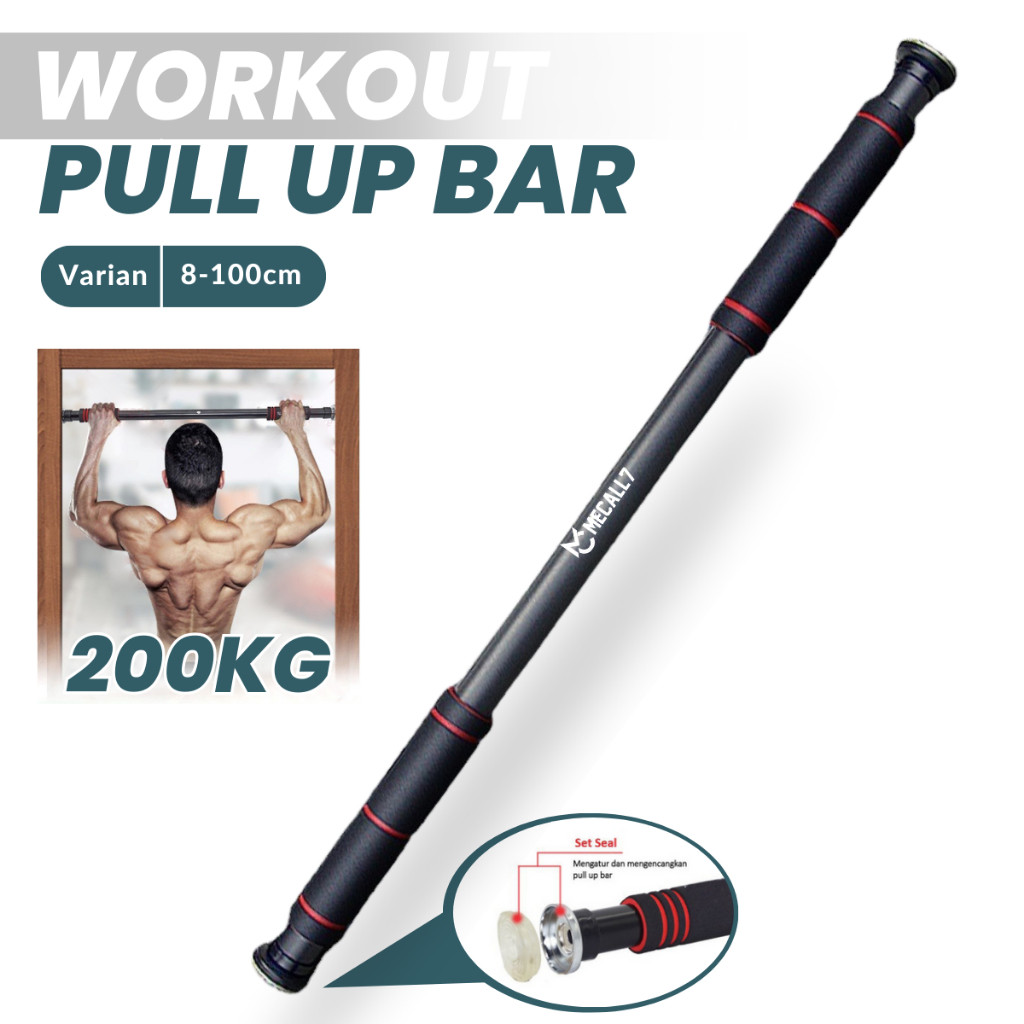 Jual Palang Pull Up Dapat Disesuaikan 60-100 CM / Chin Up / Peralatan ...