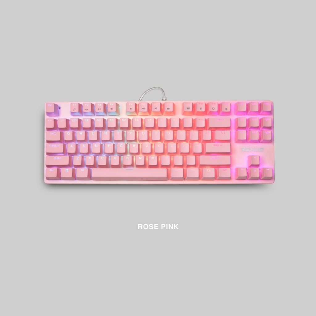 Jual Rexus Keyboard Gaming Mecha Legionare Mx9 Tkl Rgb Pink - Mx9 ...