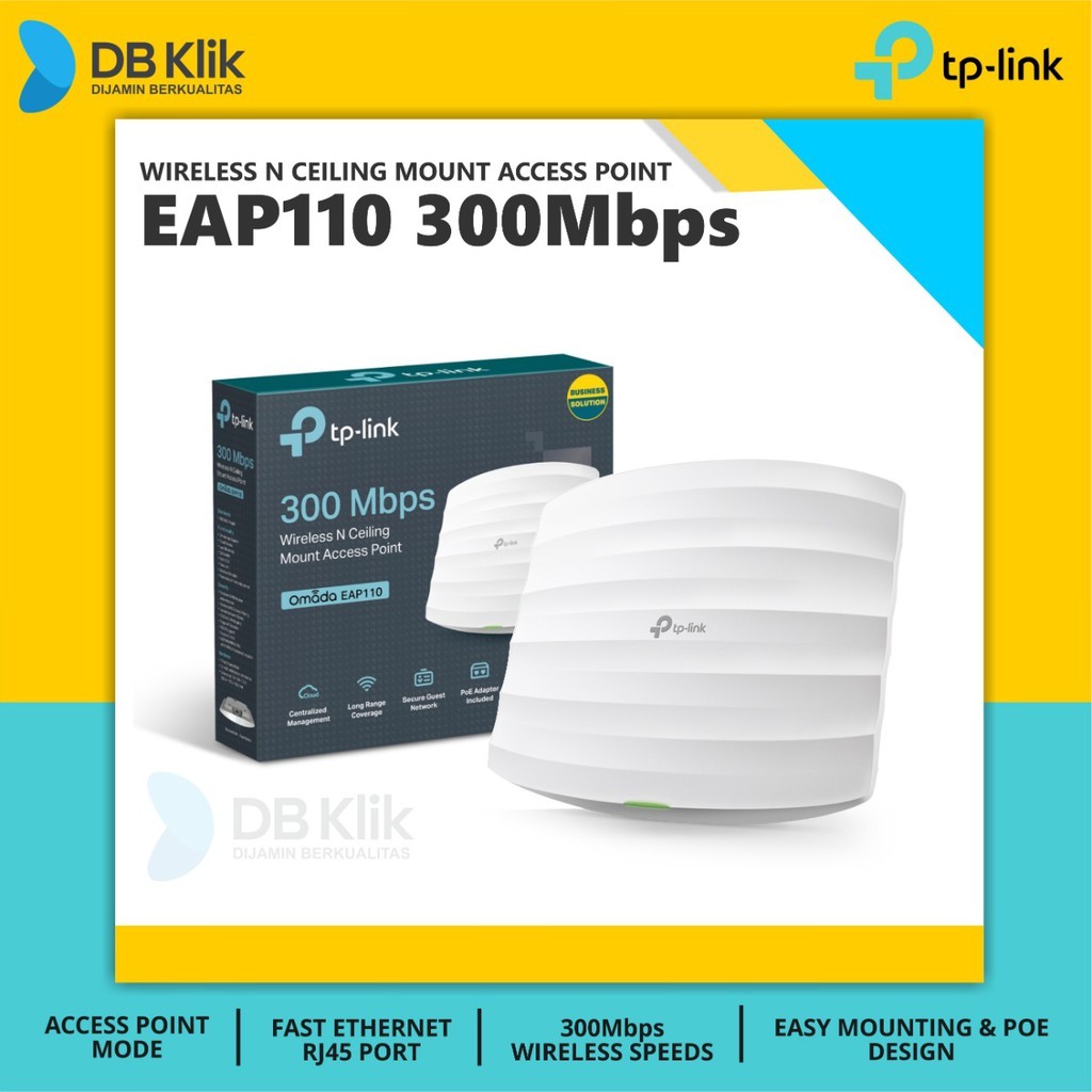 Jual Tp-Link Access Point Tp Link Eap110 Wireless N Ceiling - Tplink ...