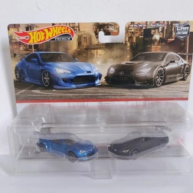 Jual Hot Wheels Car Culture pack 2 Pandem Subaru BRZ dan Lexus RC F GT3 | Shopee Indonesia
