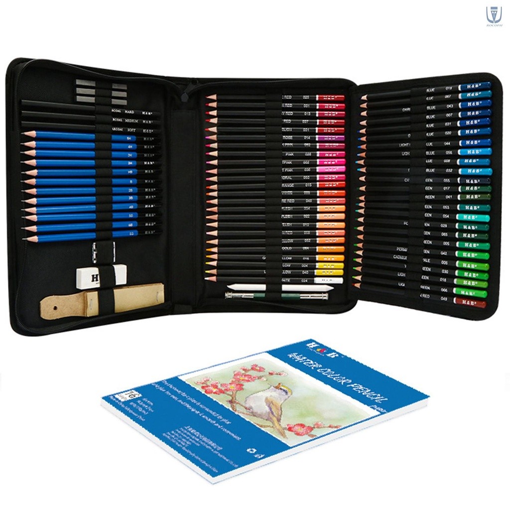 Jual [RCCP] H&B Set Pena Warna Lukisan Sketsa Kit untuk Dewasa Artis ...