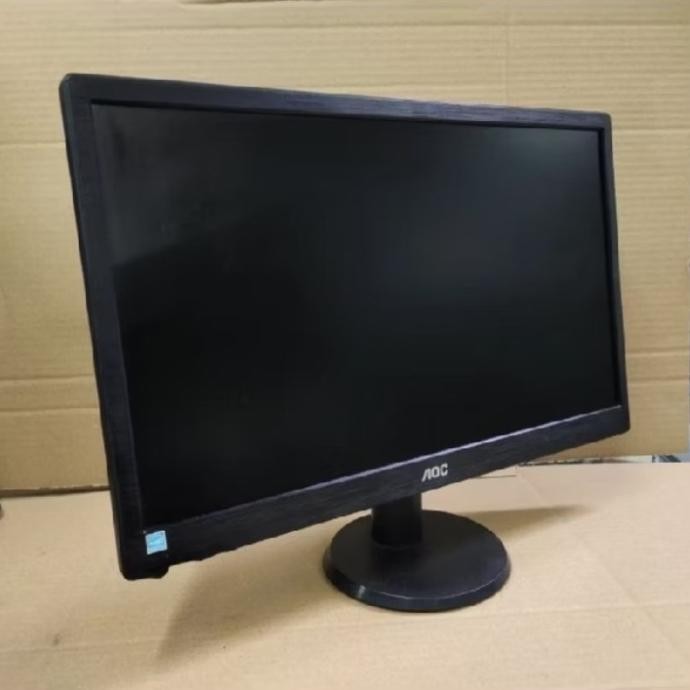 Jual Monitor Led Aoc 19 Inch Lengkap Kabel | Shopee Indonesia