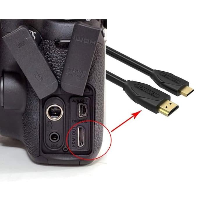 Jual Kabel Mini Hdmi Ke Hdmi 5 Meter - Canon Nikon Dslr Live Streaming ...