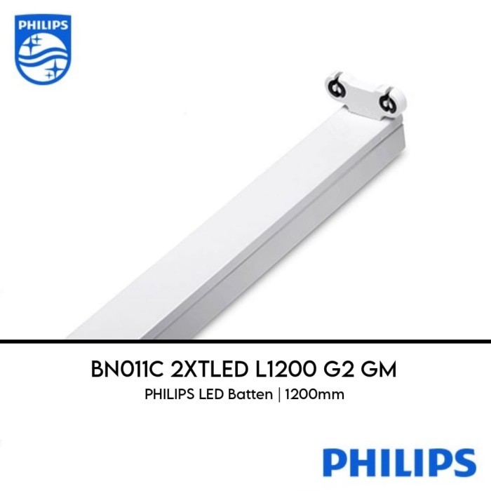 Jual PHILIPS BN011C 2xTLED L1200 G2 GM Kap TL LED 16W 18Watt 120cm ...
