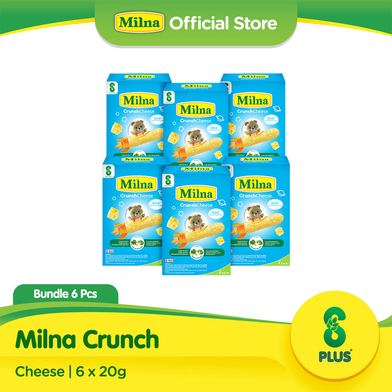 Jual Bundle 6 Pack Milna Crunch Cheese | Shopee Indonesia