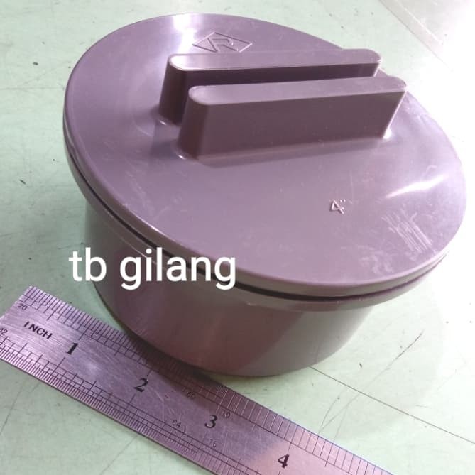 Jual TERMURAH clean out 4 inci pvc co dop plug tutup plastik septiktank ...