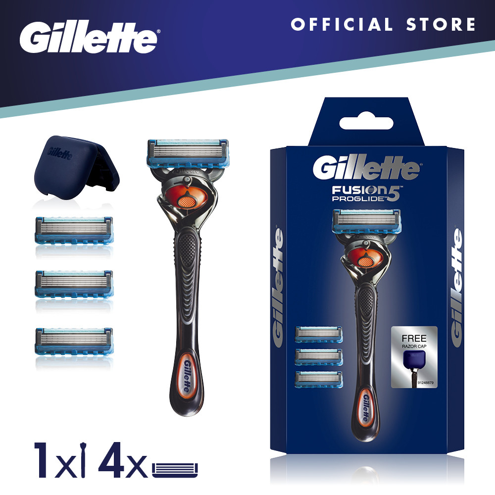 Jual Gillette Pencukur Fusion5 Proglide + Isi Ulang Pisau Cukur ...