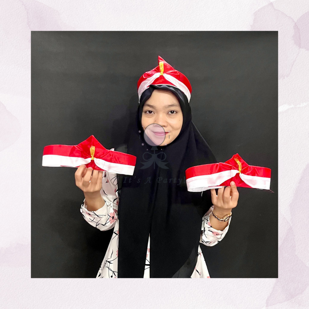 Jual Bandana Ikat Kepala Merah Putih Pcs Dirgahayu Ri ...