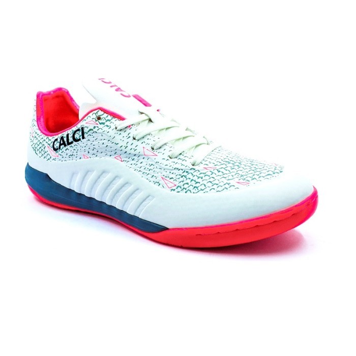 Jual Calci Sepatu Futsal Basilisk Id - White Fuchia | Shopee Indonesia