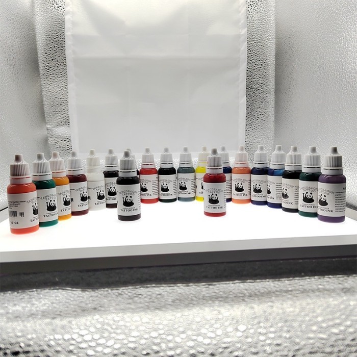 Jual GG 5ML 30ML 6Pcs PANDA Tinta Tattoo Set tinta tato Warna 10 Dan 6 | Shopee Indonesia