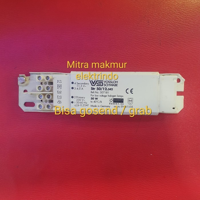 Jual Ballast Vossloh 50W 12V / Trafo Vossloh 50W 12V / Vossloh Str50 ...