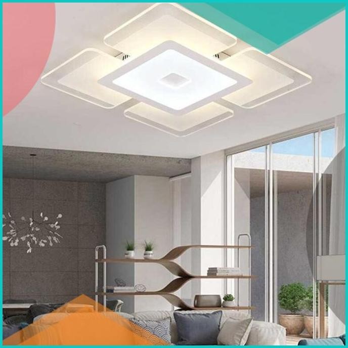 Jual Lampu Plafon Rumah LED Minimalis Desain Modern Ceiling Light 16W ...