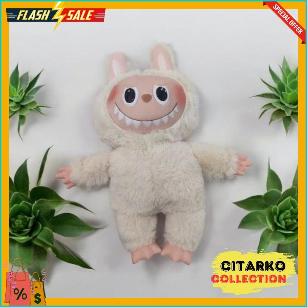 Jual Boneka Labubu Muka Karet Macaroon Vynil Face Unofficial Ukuran ...