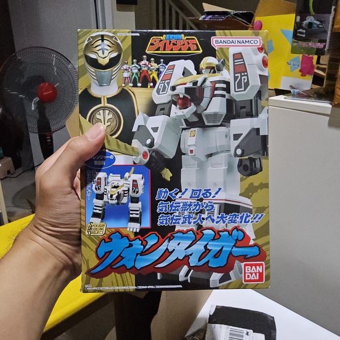 Jual SMP White Won Tiger Zord Megazord Thunder power rangers Dairanger ...