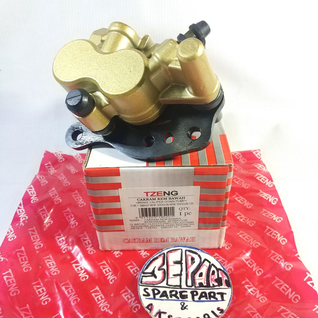 Jual Master rem bawah Smash Shogun new Shogun 125 Gold plus kampas ...