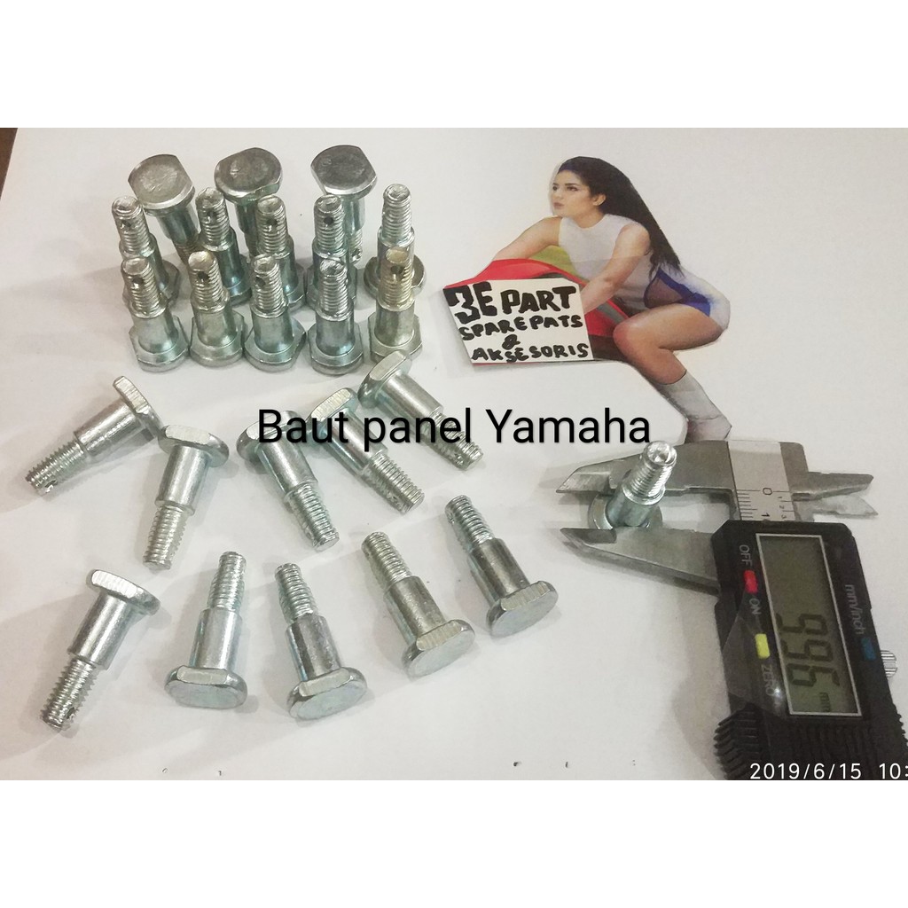 Jual Baut panel rem Yamaha all Drat 8m badan 10m panjang 28mm Limited ...