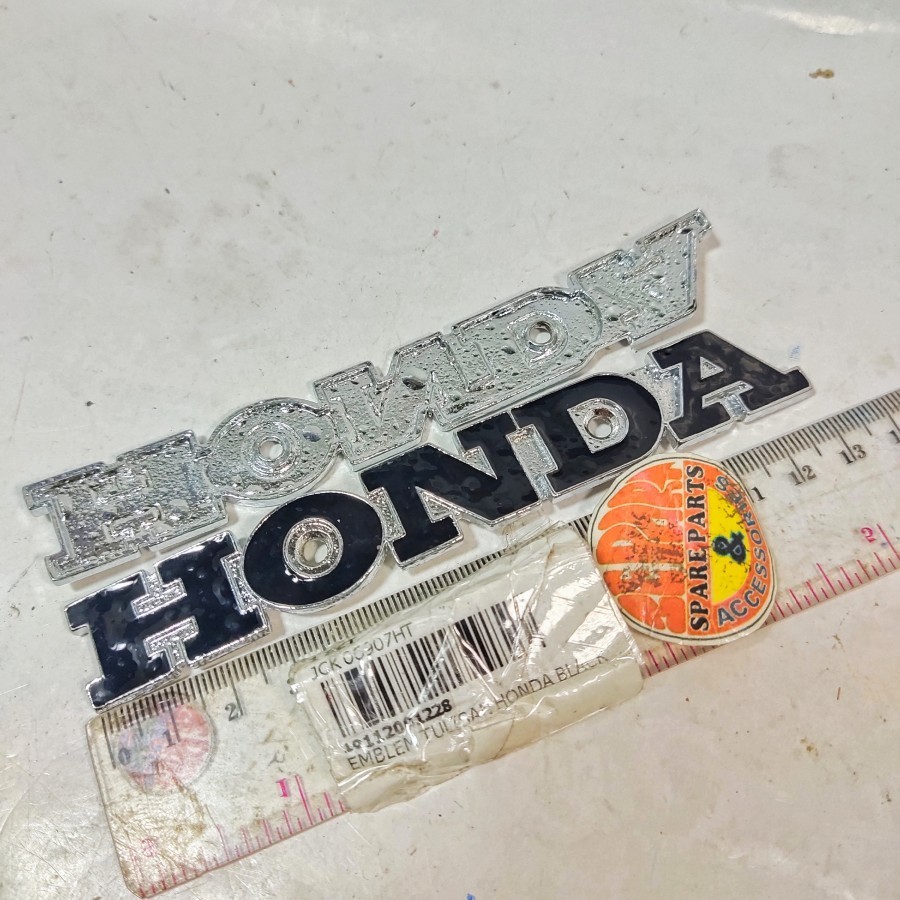 Jual Emblim Honda Tengki CB100 CB125 S90 90Z CG110 CG125 SET Emblem ...