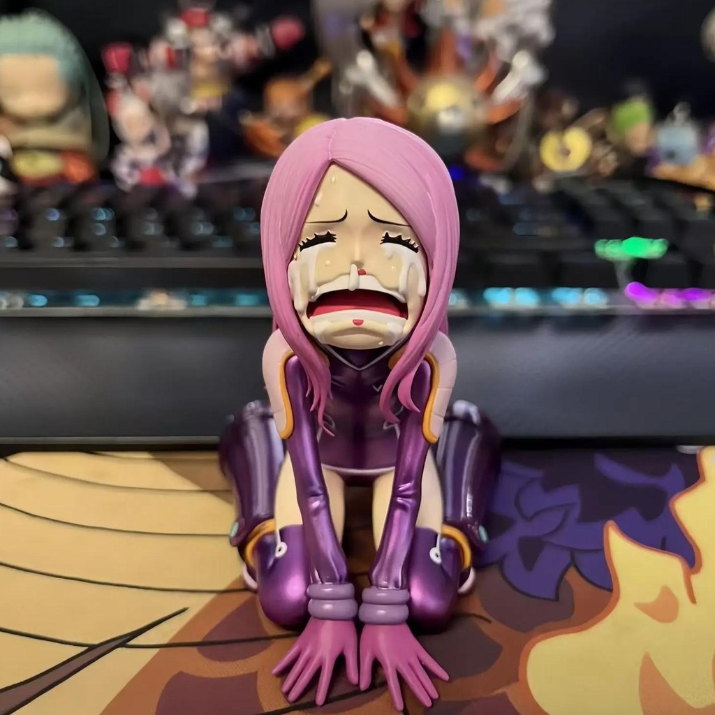 Jual 12cm anime one piece figure crying jewelry bonney action figures ...