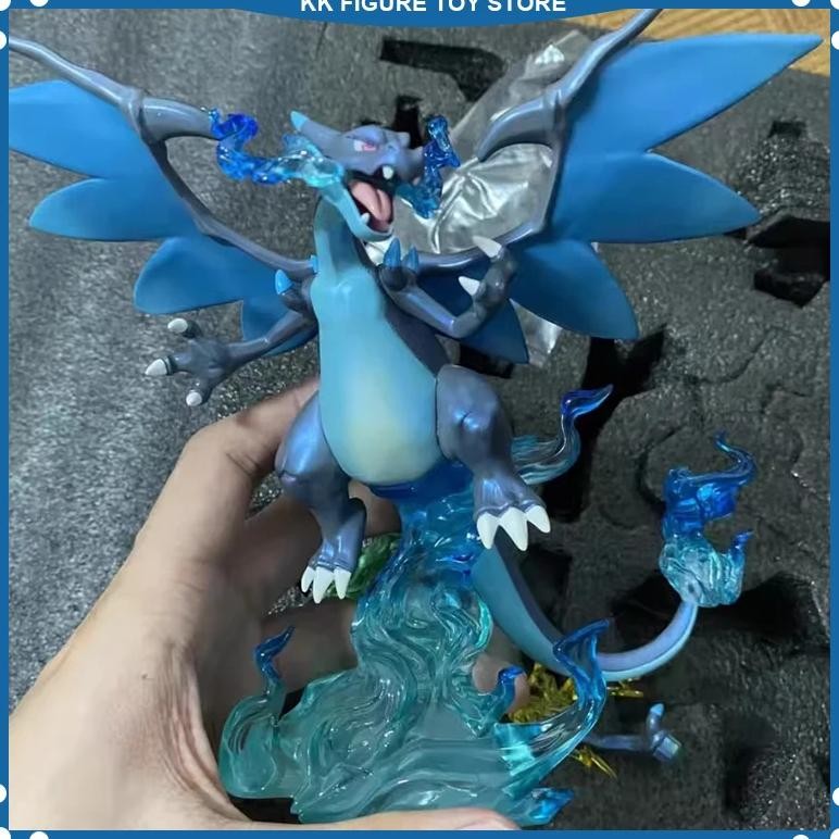 Jual pokemon mega charizard x figure gk black charizard dracaufeu ...
