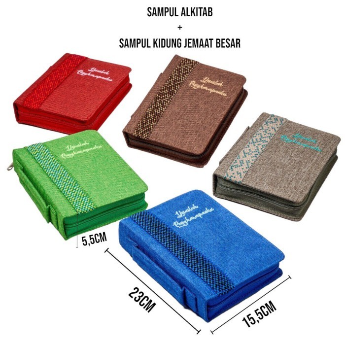 Jual Sampul Alkitab + Sampul Kidung Jemaat Besar - Yesuslah ...
