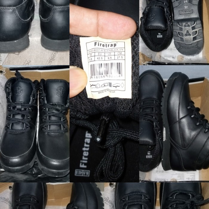 Jual Sepatu Boot mid FIRETRAP original made in indonesia for hiking ...