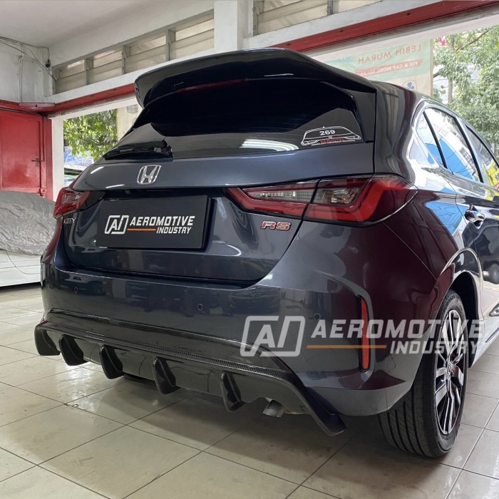 Jual Diffuser carbon kevlar bodykit Honda City Hatchback GN5 | Shopee ...