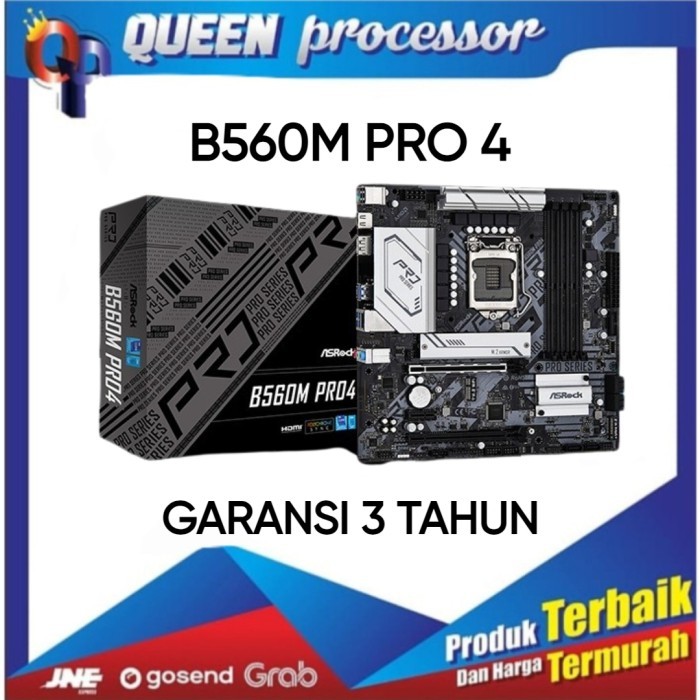Jual NEW ASROCK B560M PRO4 (LGA1200, B560, DDR4) GARANSI 3 TAHUN ...