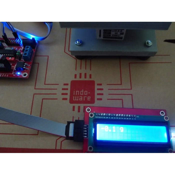 Jual Diy Weight Timbangan Digital Adc Hx711 Arduino 10Kg Load-Cell ...