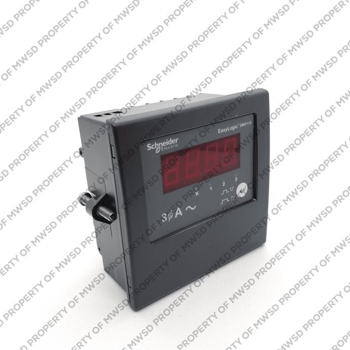 Jual SCHNEIDER AMPERE METER DIGITAL 3 FASA METSEDM3110 DM3110 | Shopee ...