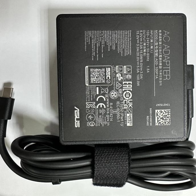 Jual Promo Adapter Asus Rog Flow X13 Gv301 Z13 A20-100P1A 20V 5A 100W ...