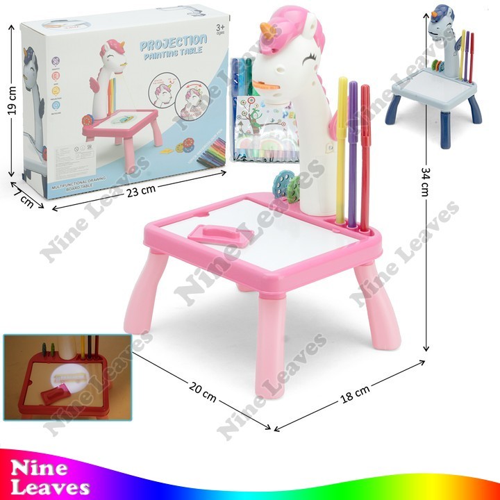 Jual Meja Menggambar Proyektor Bentuk Kuda Pony + Spidol + Acc ...