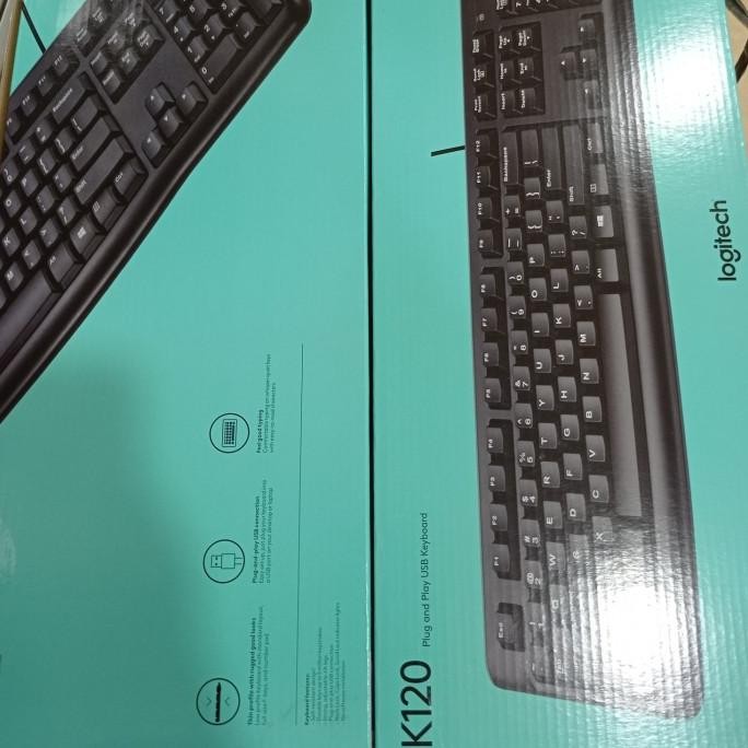 Jual New | Berkualitas Keyboard Logitech K120 | Shopee Indonesia